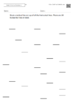 Line Crossing Task 10 (10 sheets) | Rehabilitation Worksheets