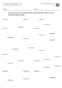 Stroop Task 7×4 (20 sheets) - Rehabilitation Worksheets