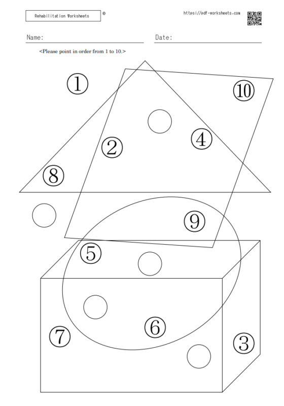 Visual Attention - Rehabilitation Worksheets