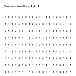 Symbol Cancellation Task Target 2 10×10 (20 sheets) - Rehabilitation ...