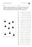 Tapping span task 8 digits (10 sheets) | Rehabilitation Worksheets