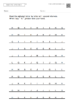 Auditory detection task G-L (30 sheets) | Rehabilitation Worksheets