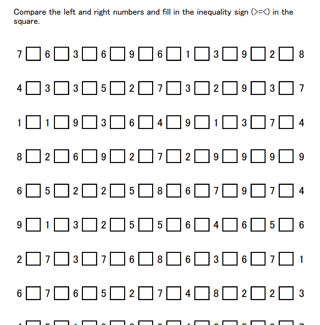 Digit Cancellation Dual Task 10×10 (20 sheets) - Rehabilitation Worksheets
