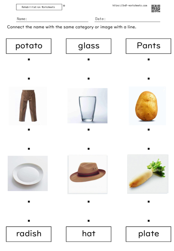 Task to copy the name of a picture ( uppercase ) 20sheets ...